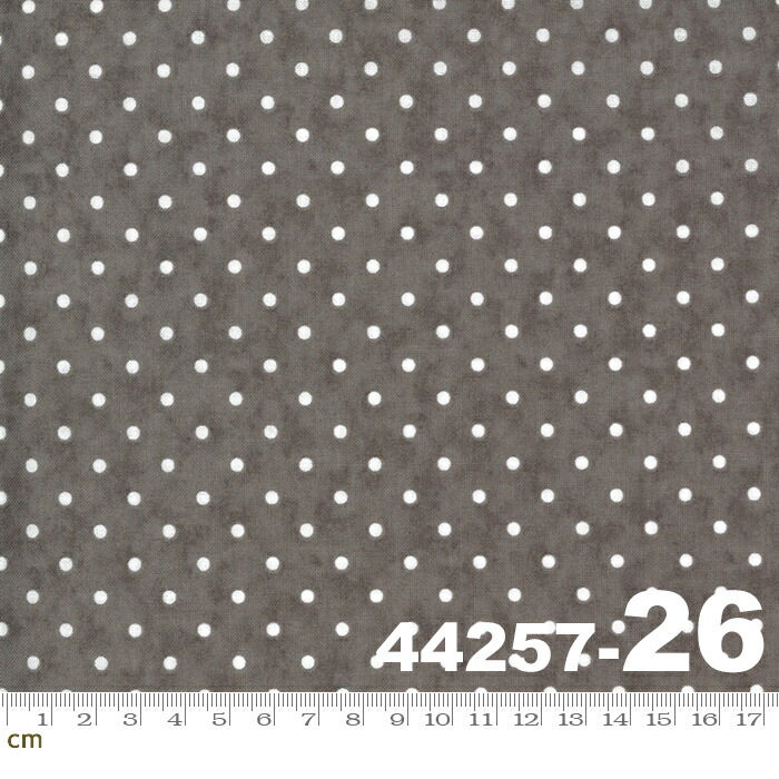 【楽天市場】【Moda モダ】Sanctuary-44257-26(2E-02) グレー系 ホワイト系 ブラウン系 ブラック系 水玉 コットン100% シーチング【10cm単位販売】：アベーユ