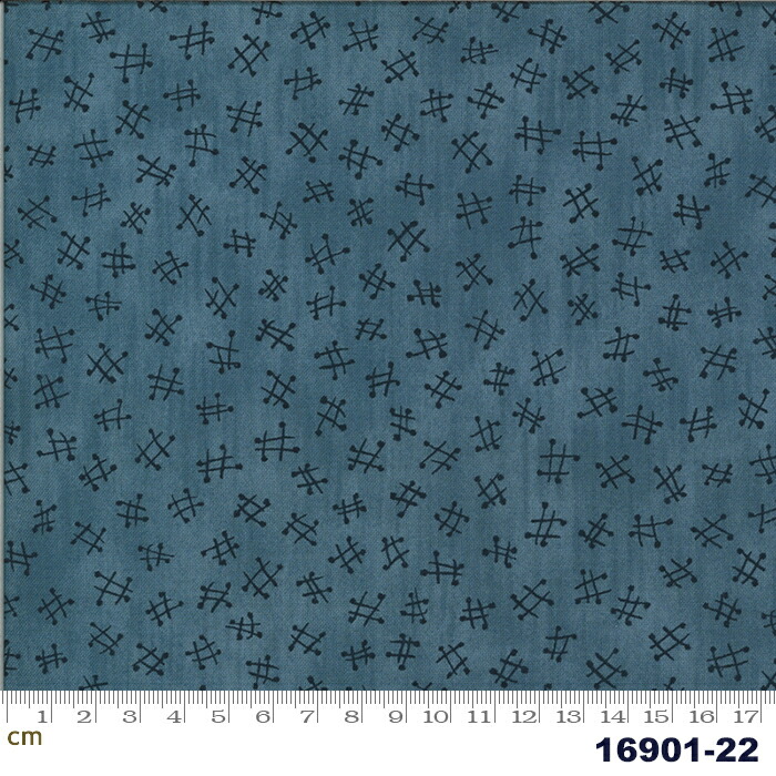 【楽天市場】【Moda モダ】The Blues-16901-22(2E-05) ブラック系 ネイビー ブルー系 コットン100% シーチング ...