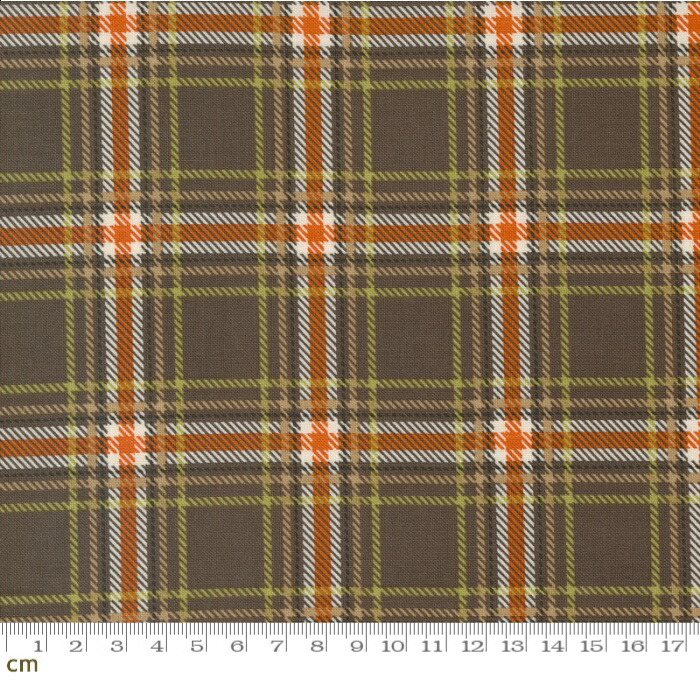 【楽天市場】【Moda モダ】The Great Outdoors-20885-21(2E-06) ブラウン タータンチェック ナチュラル ...