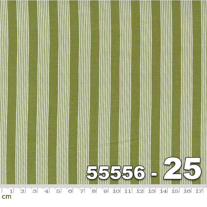 【楽天市場】【Moda モダ】Timber-55556-25(2B-07) グリーン系 ホワイト系 緑色 白色 ストライプ柄 コットン100% ...