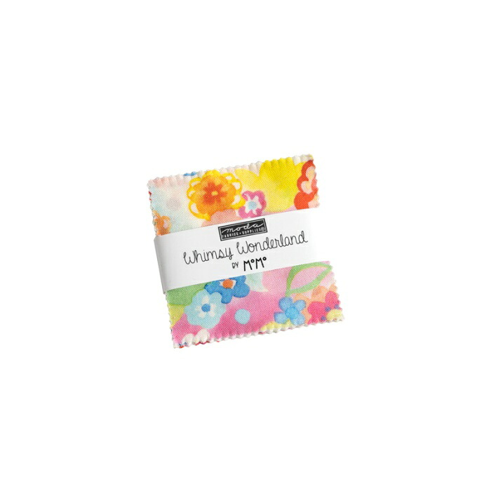 【楽天市場】【Moda モダ】Whimsy Wonderland-33650MC(42枚) ピンク系 イエロー系 レッド系 ブルー系 カラフル ...