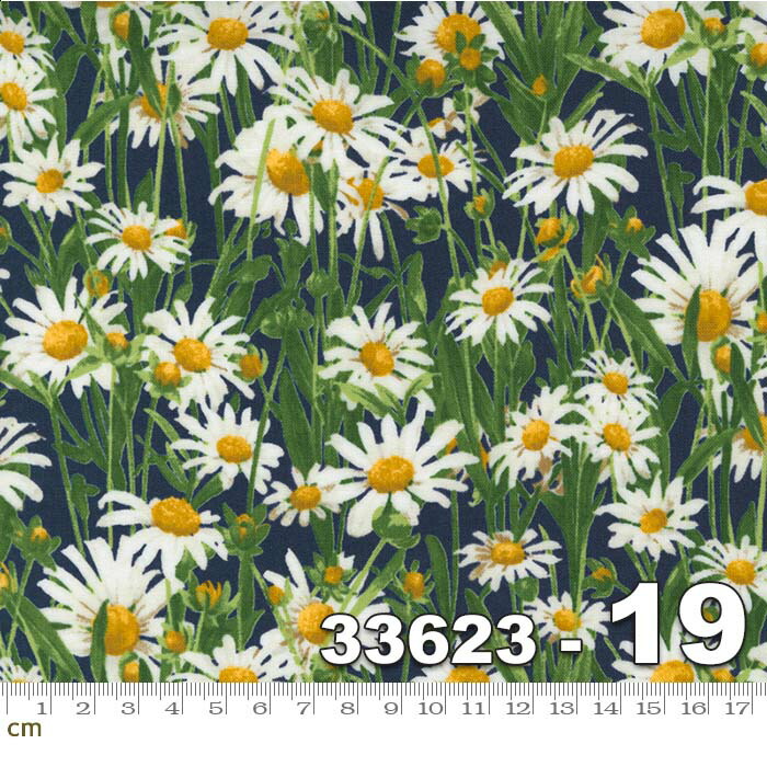 【楽天市場】【Moda モダ】Wildflowers-33623-19(2A-04) グリーン系 ブルー系 ホワイト系 緑色 白色 ネイビー ...