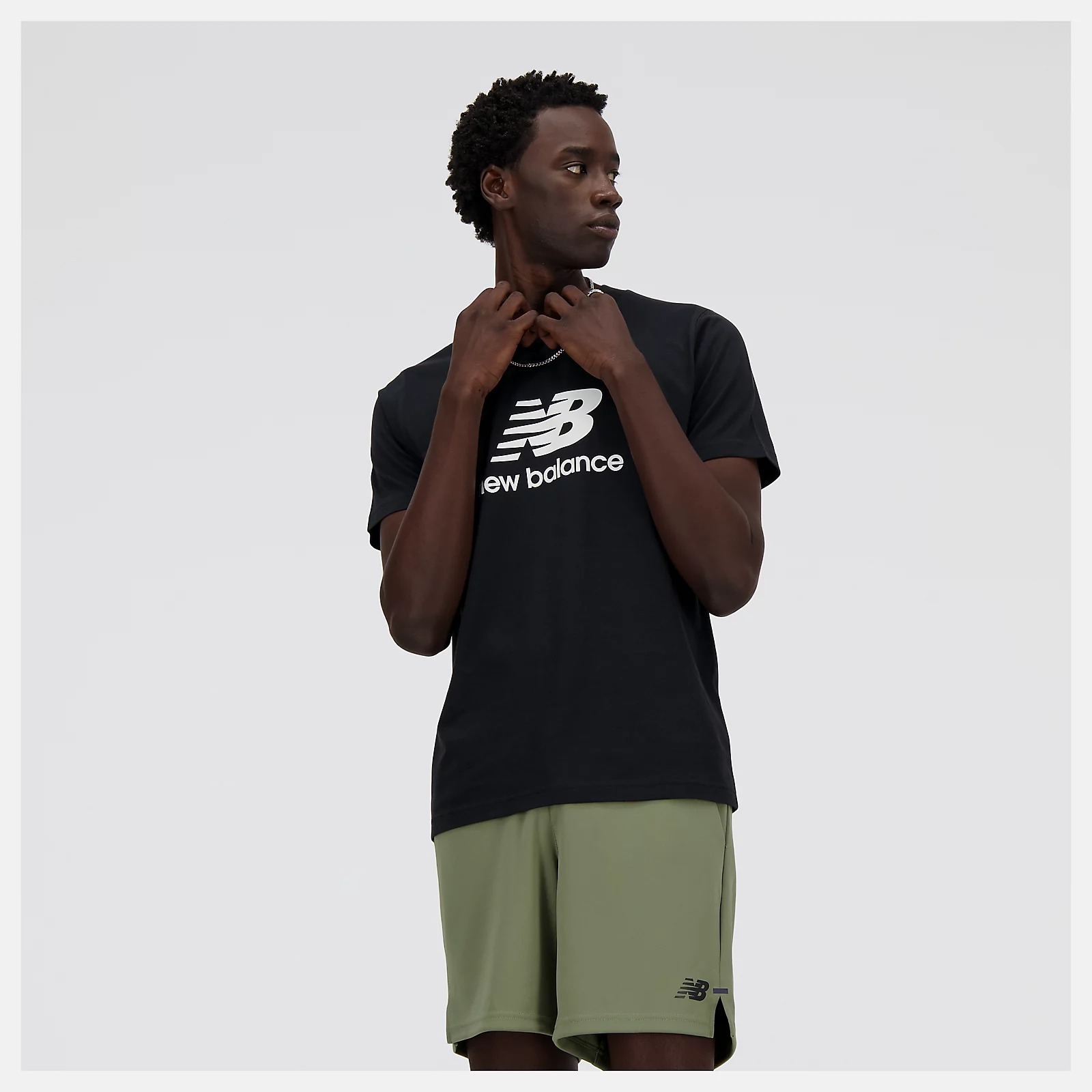 【楽天市場】ネコポス選択可【ニューバランス】Sport Essentials Logo T-Shirt Tシャツ 半袖/野球ウェア ...