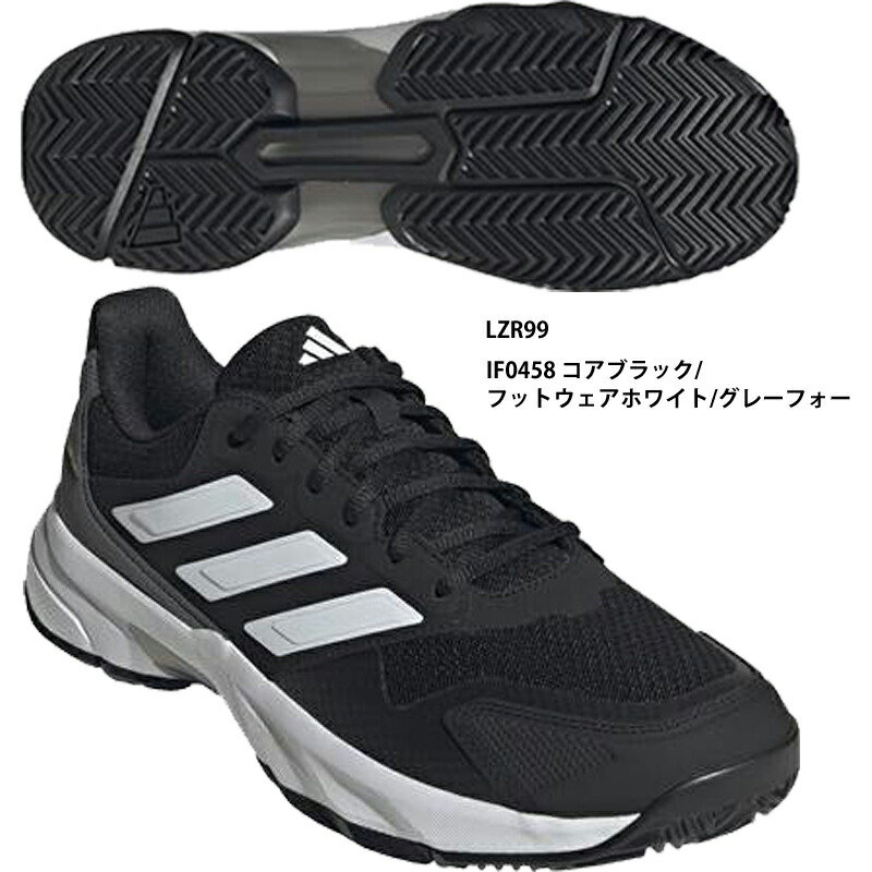 【楽天市場】【アディダス】CourtJam Control 3 M MC テニスシューズ/adidas(LZR99) IF0458 コア ...