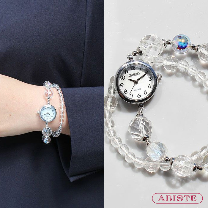 【楽天市場】【最大2,000円OFF/マラソン期間限定】ABISTE 日本製クォーツブレスレット時計/9250002 ブランド アビステ ...