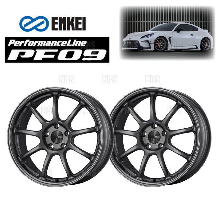 【楽天市場】ENKEI エンケイ PF09 (ダークシルバー/フロントフェイス) 6.5J x 16インチ +38 PCD100 4穴 2本セット (PF09-C001-DS-2S：エービーエムストア