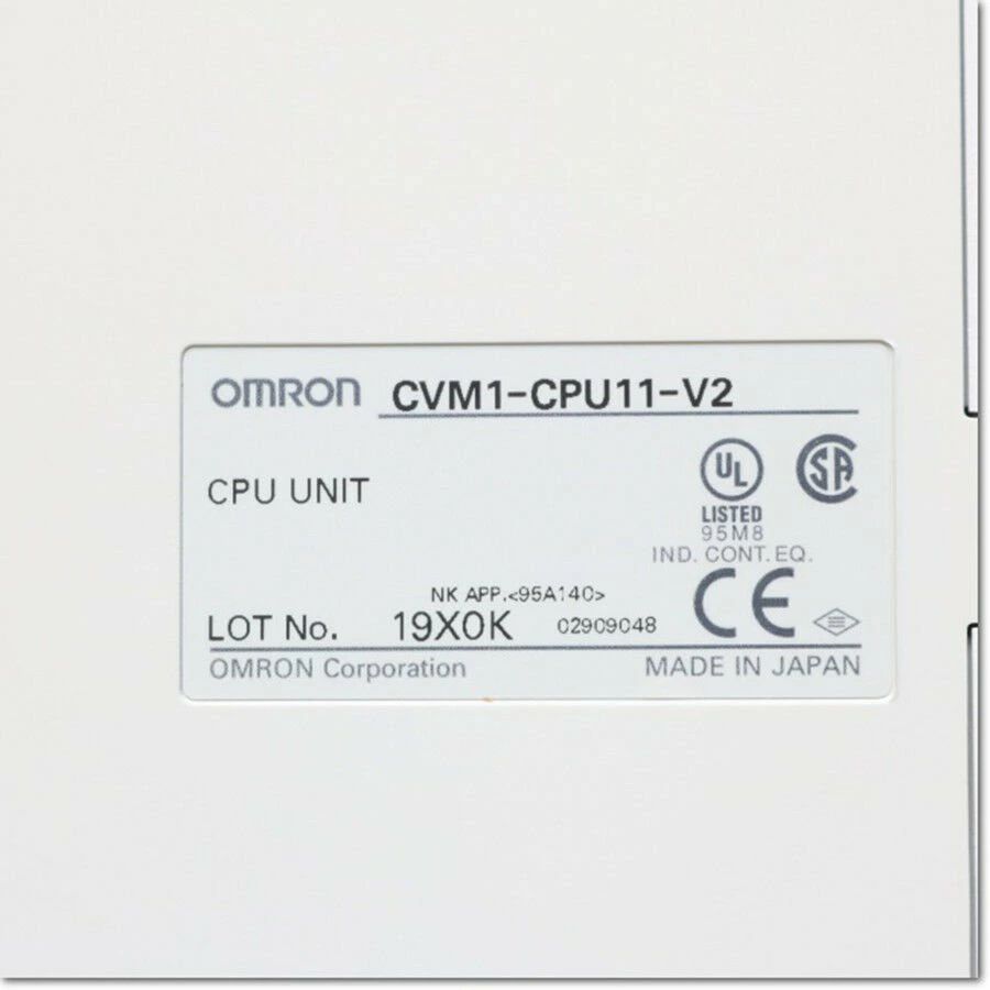 【楽天市場】【新品★送料無料】OMRON オムロン CVM1-CPU11-V2 CPUユニット【6ヶ月保証】：3am Studio