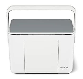 【楽天市場】【中古】(非常に良い)EPSON Colorio me コンパクトプリンター E-340S 2.5型カラー液晶 4色染料 シルバーモデル：3am Studio