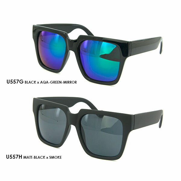 【楽天市場】サングラス ウェリントン スクエア U557 UVカット デカサン BIG：account.s（アカウントエス）