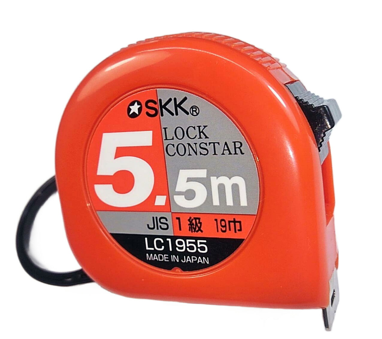 【楽天市場】日本製 メジャー コンベックス LCシリーズ スタンダード LC1955 JIS1級メートル 水平直立5.5m ブレーキ機能搭載 四国度器：現場監督