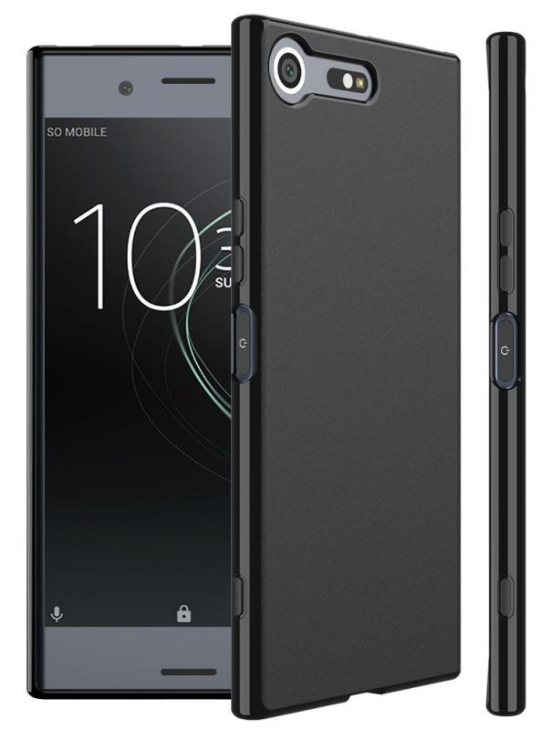 【楽天市場】Xperia XZ Premium ケース SO-04J シンプル 滑りにくい ソフト マット仕上げ TPU シリコン ボタン押し ...