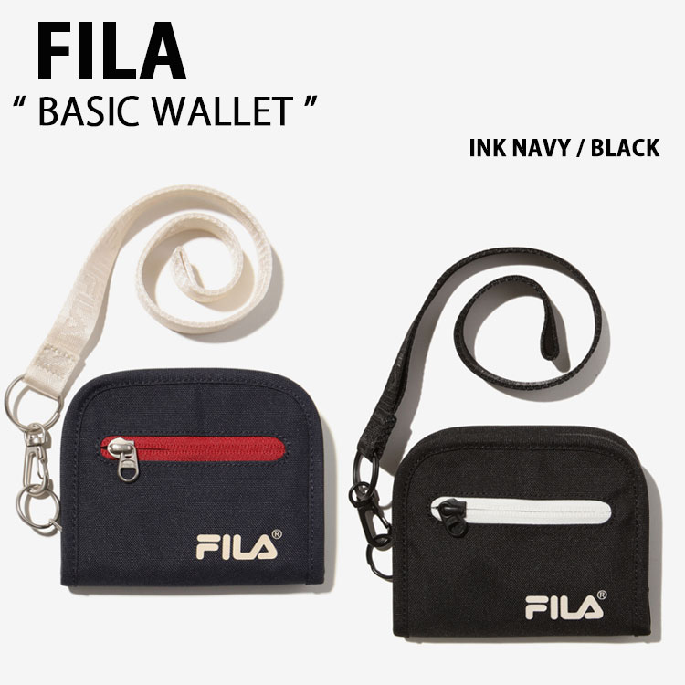 【楽天市場】FILA フィラ 財布 BASIC WALLET FS3WLF5001X ベーシック ウォレット ネイビー ブラック コインケース ...