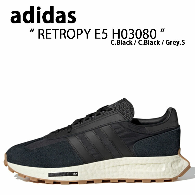【楽天市場】adidas アディダス スニーカー RETROPY E5 H03080 レトロピー E5 Off Black Grey ブラック ...
