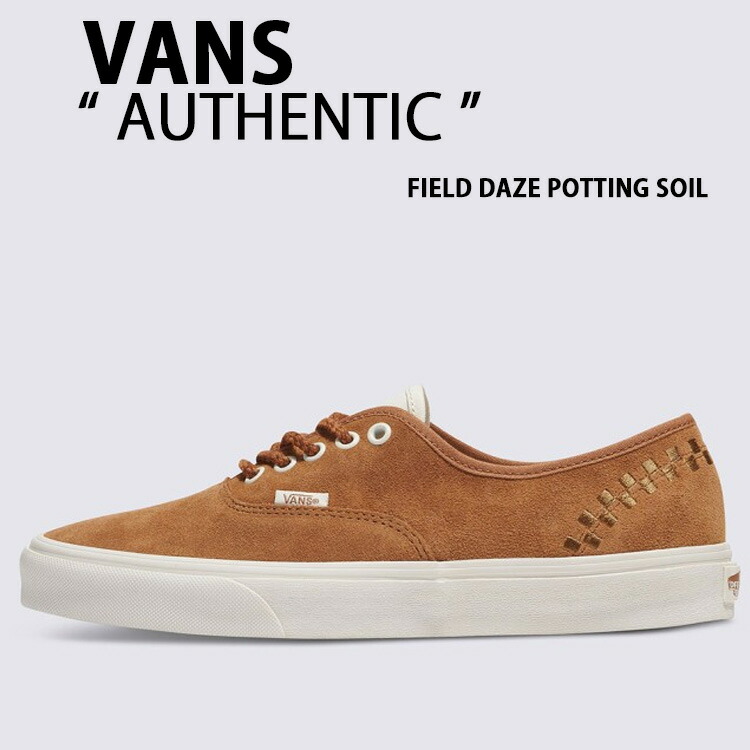 【楽天市場】VANS バンズ スニーカー AUTHENTIC FIELD DAZE POTTING SOIL VN0009PVDMV ...