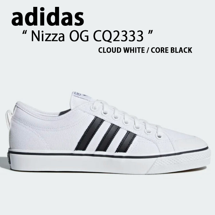 【楽天市場】adidas アディダス スニーカー レディース Nizza OG ニッツァ オリジナル CQ2333 CLOUD WHITE ...