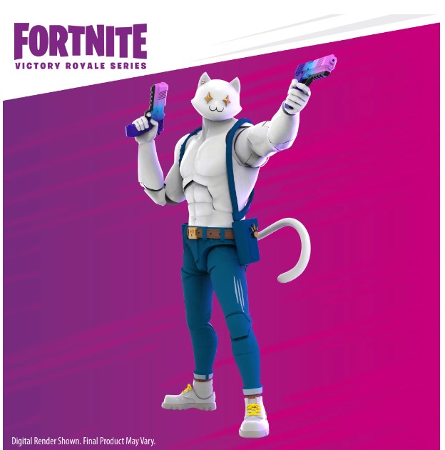 【楽天市場】Fortnite フォートナイト ニャッスル ゴースト ホワイト 白 シャドウ Meowscles Ghost White ...