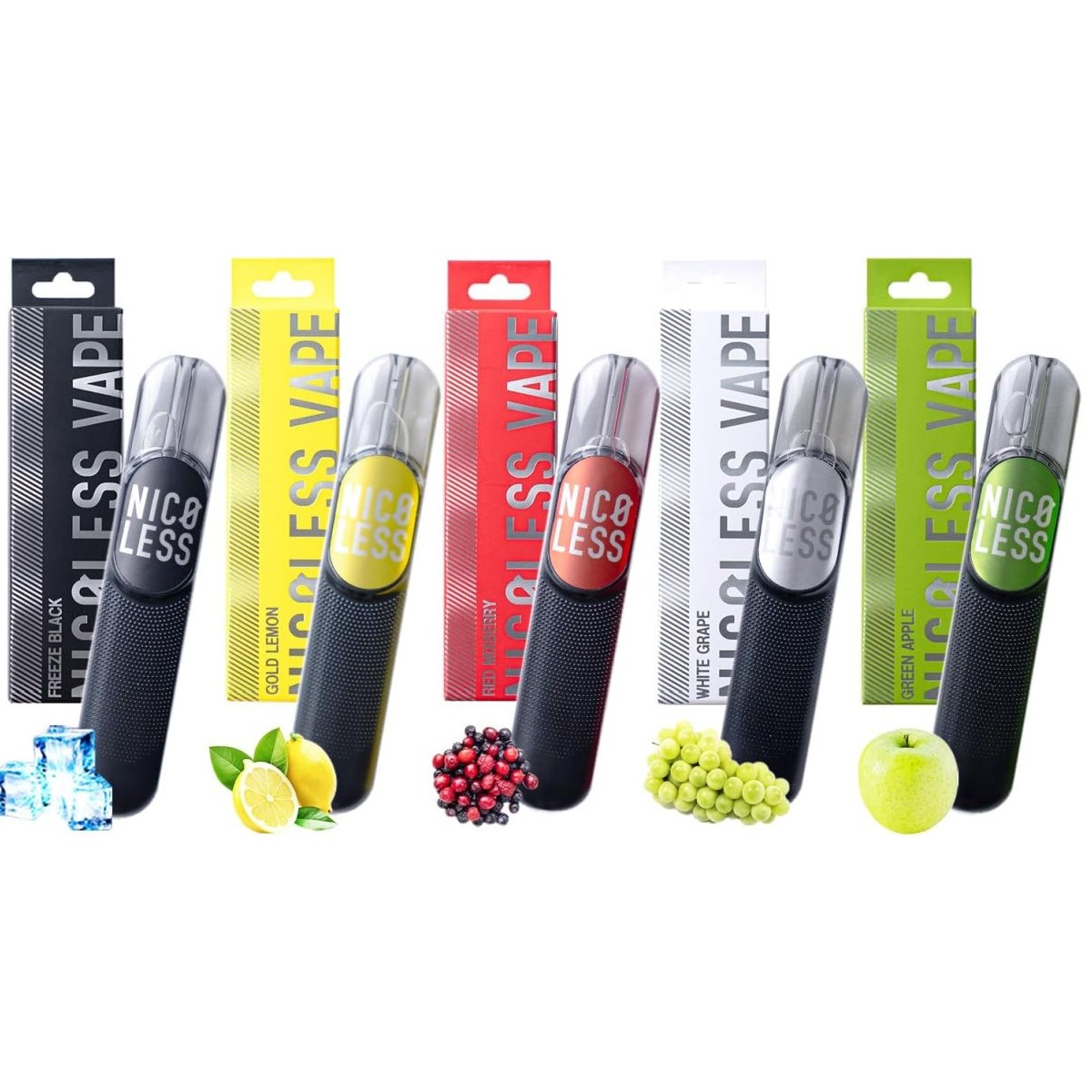 【楽天市場】【スーパーSALE期間限定大特価】NICOLESS VAPE ニコレスベイプ 使い切り電子VAPE：アクトファースト 楽天市場店