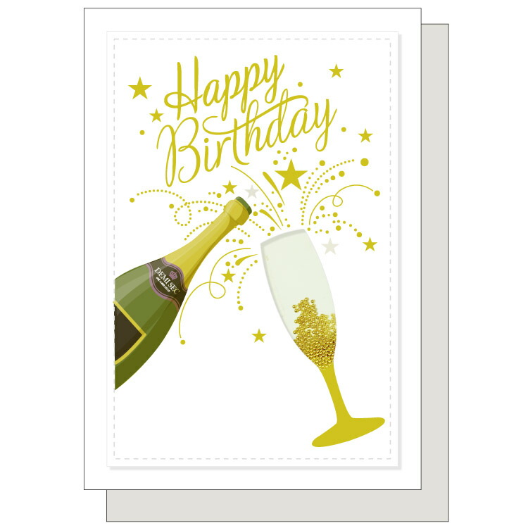 【楽天市場】ハンドメイドカード バースデー H04-GE-75：アクティブコーポレーション