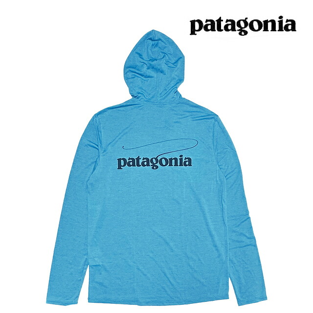 【楽天市場】PATAGONIA パタゴニア キャプリーン クール デイリー フーディ キャスティング ロゴ CAPILENE COOL ...