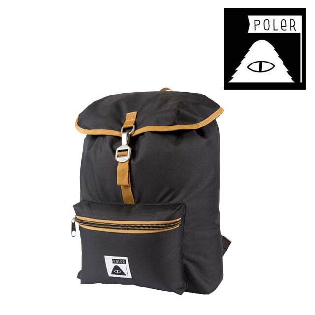 【楽天市場】POLER ポーラー バックパック THE FIELD PACK BLACK：ACTIVE BOARD SELECT