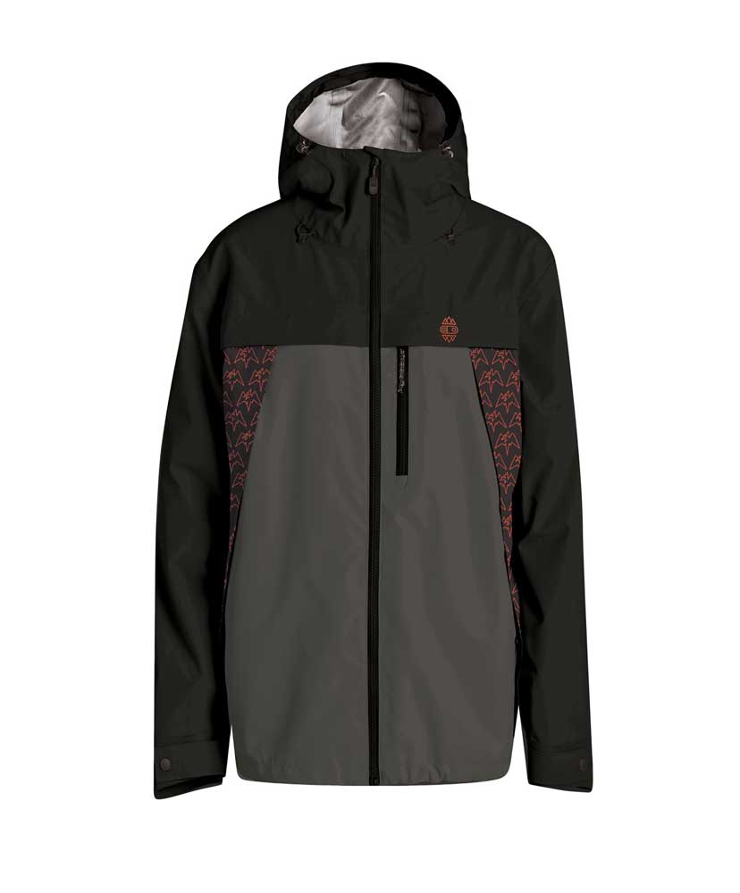 【楽天市場】AIRBLASTER 2022-23 Beast 3L jacket / カラー：black/Crimson Terry / L ...