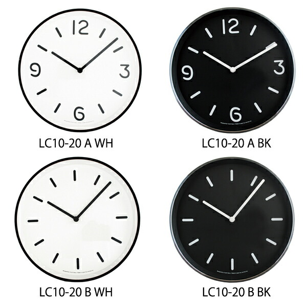 【楽天市場】【RCP】LEMNOS MONO Clock（モノクロック） RIKI CLOCK 【タカタレムノス デザイン雑貨 壁掛け時計 ...