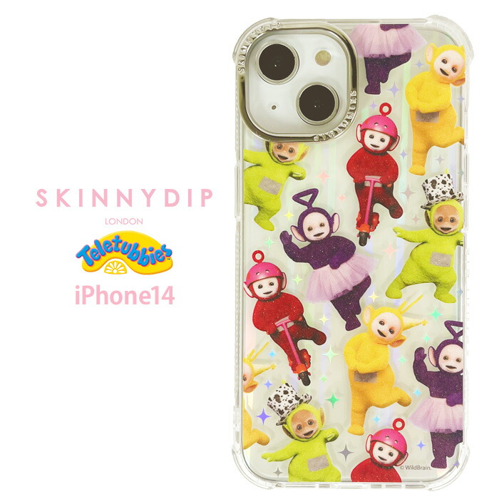 【楽天市場】メール便 iPhone14 テレタビーズ グリッター x SKINNYDIP TPU クリア ケース カバー スキニーディップ ソフト ソフトケース クリアケース 透明 ...