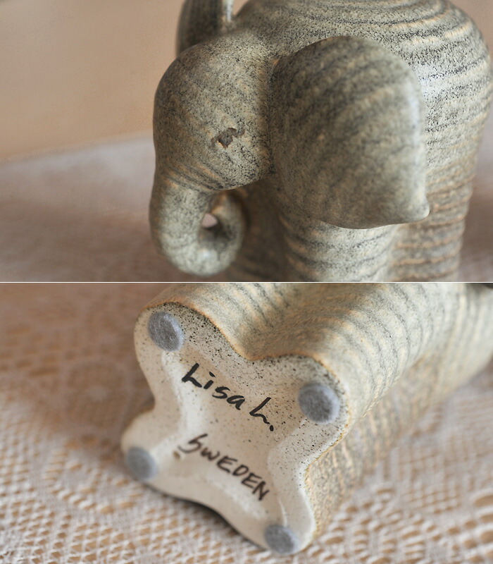 【楽天市場】Lisa larson リサ・ラーソン Miniskansen Elephant エレファント 【ゾウ 象 ぞう ミニスカンセンシリーズ SKANSEN スカンセン 置物 オブジェ ...