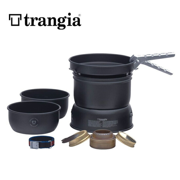 【楽天市場】トランギア TRANGIA TR-35-5UL ストームクッカー L ブラックバージョン (オールノンスティック) キャンプ アウトドア キャンプ用品 【並行輸入品】：アドキッチン