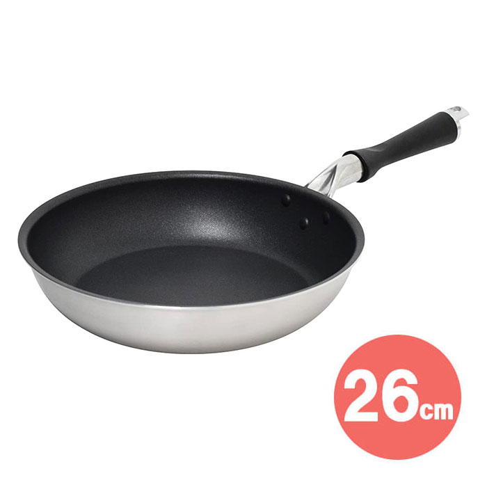 【楽天市場】ウルシヤマ金属工業 IHヴェスタ フライパン 26cm 日本製 UMIC 軽量：アドキッチン