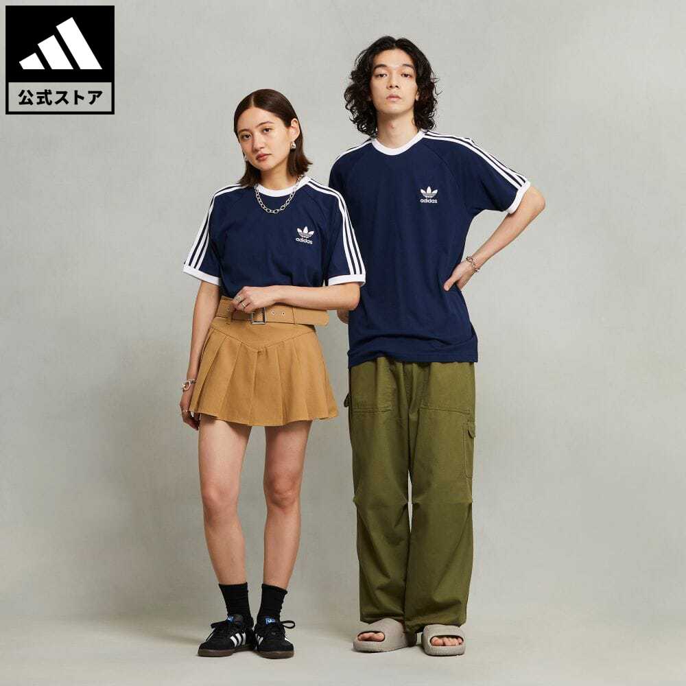 【楽天市場】【公式】アディダス adidas 返品可 アディカラー クラシックス スリーストライプス Tシャツ オリジナルス メンズ ウェア ...