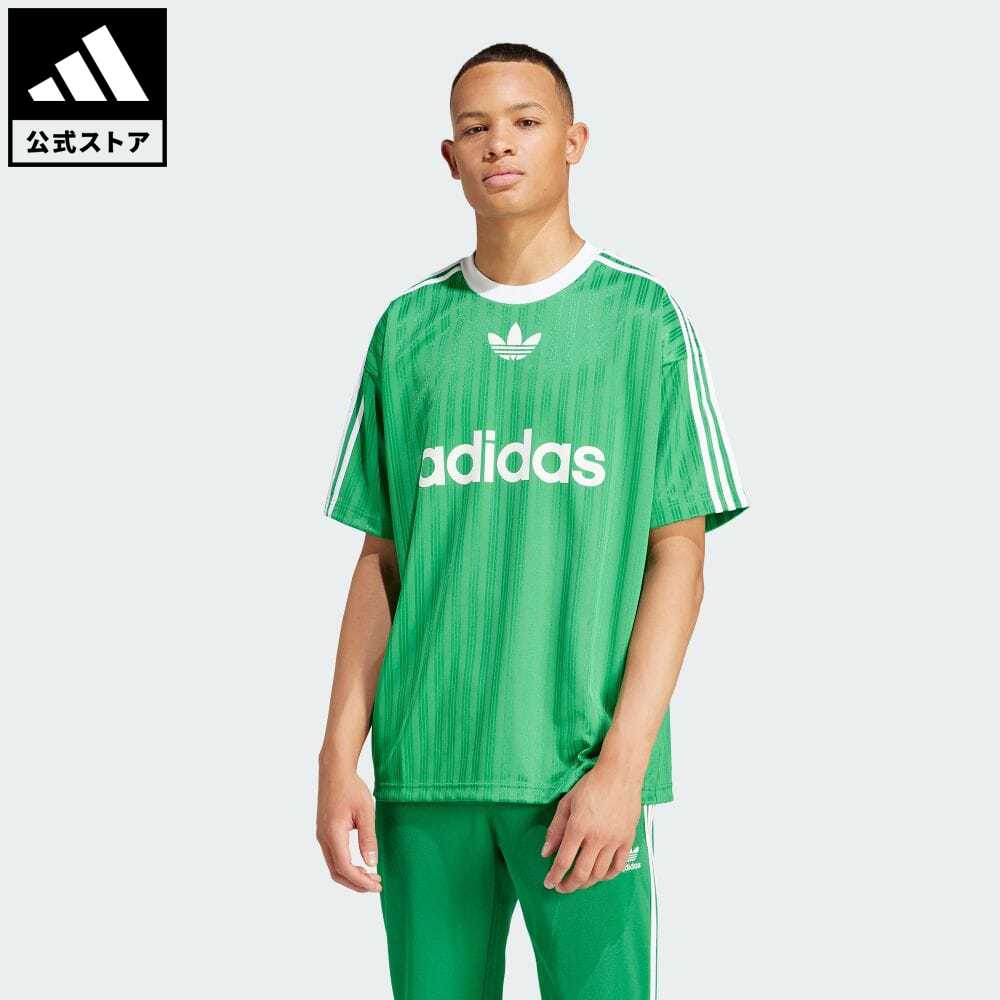 【楽天市場】【公式】アディダス adidas 返品可 アディカラー 半袖Tシャツ オリジナルス メンズ ウェア・服 トップス Tシャツ 緑 ...