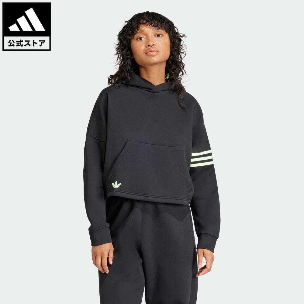 【楽天市場】【公式】アディダス adidas 返品可 Neuclassics パーカー オリジナルス レディース ウェア・服 トップス ...