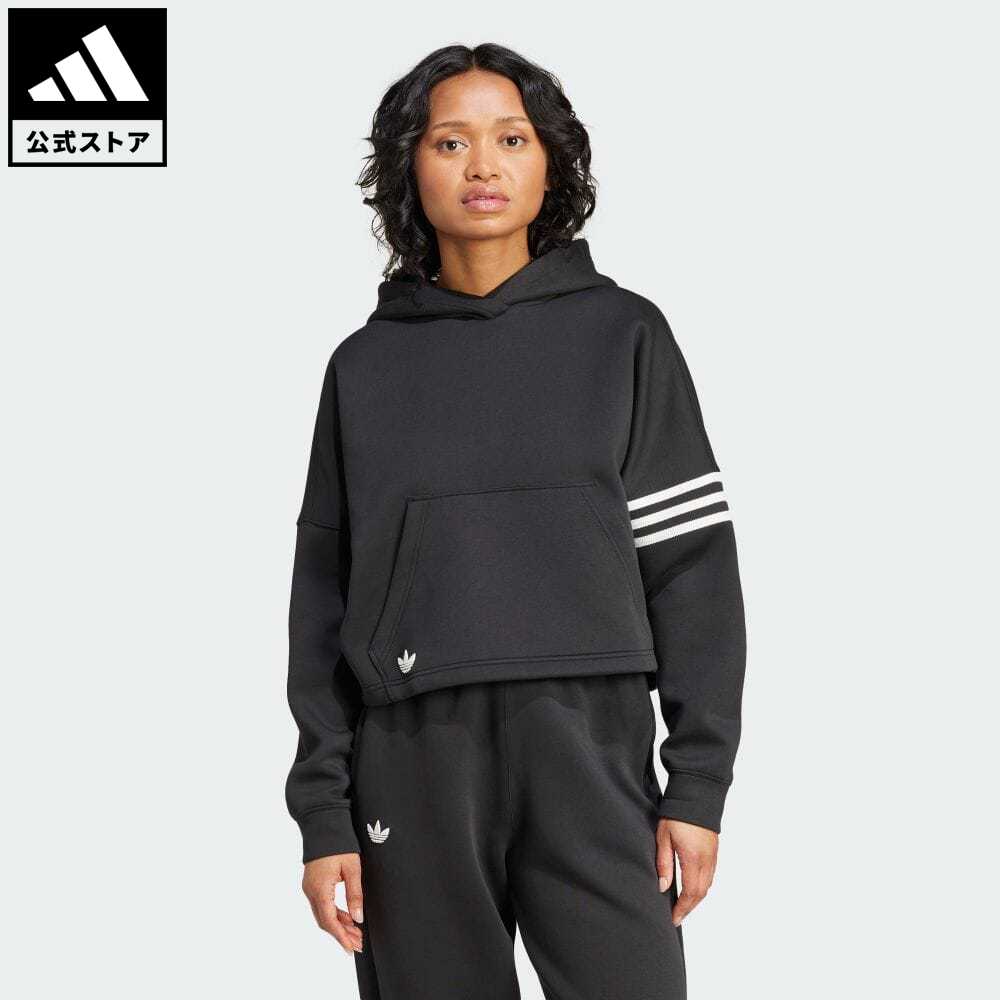 【楽天市場】【公式】アディダス adidas 返品可 Neuclassics パーカー オリジナルス レディース ウェア・服 トップス ...
