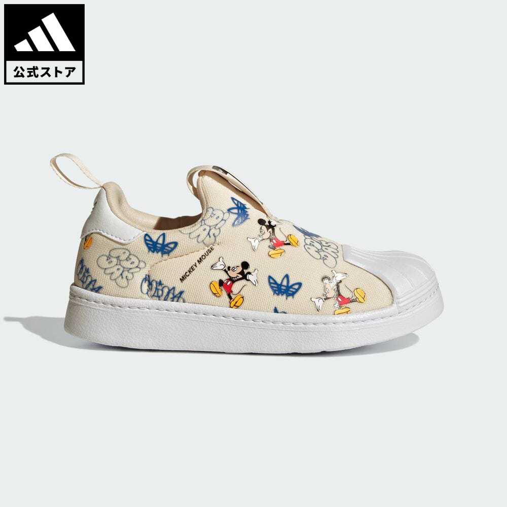 【楽天市場】【公式】アディダス adidas 返品可 adidas × Disney ミッキー SST 360 キッズ / adidas x ...