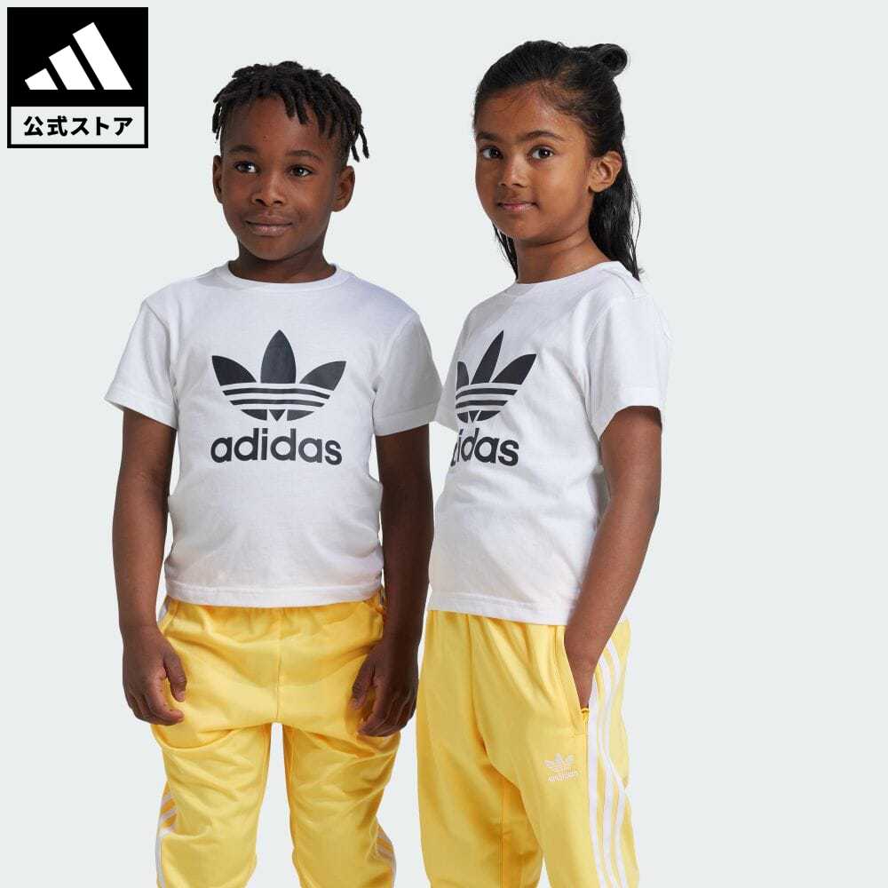 【楽天市場】【公式】アディダス adidas 返品可 アディカラー トレフォイル 半袖Tシャツ キッズ オリジナルス キッズ／子供用 ウェア ...
