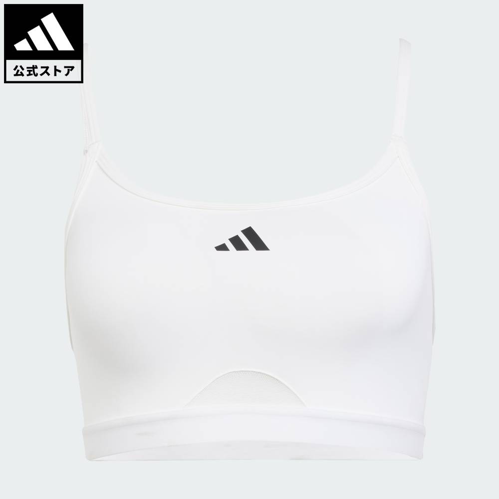 【楽天市場】【公式】アディダス adidas 返品可 ラッピング不可 ジム・トレーニング Aeroreact トレーニング ライトサポートブラ ...