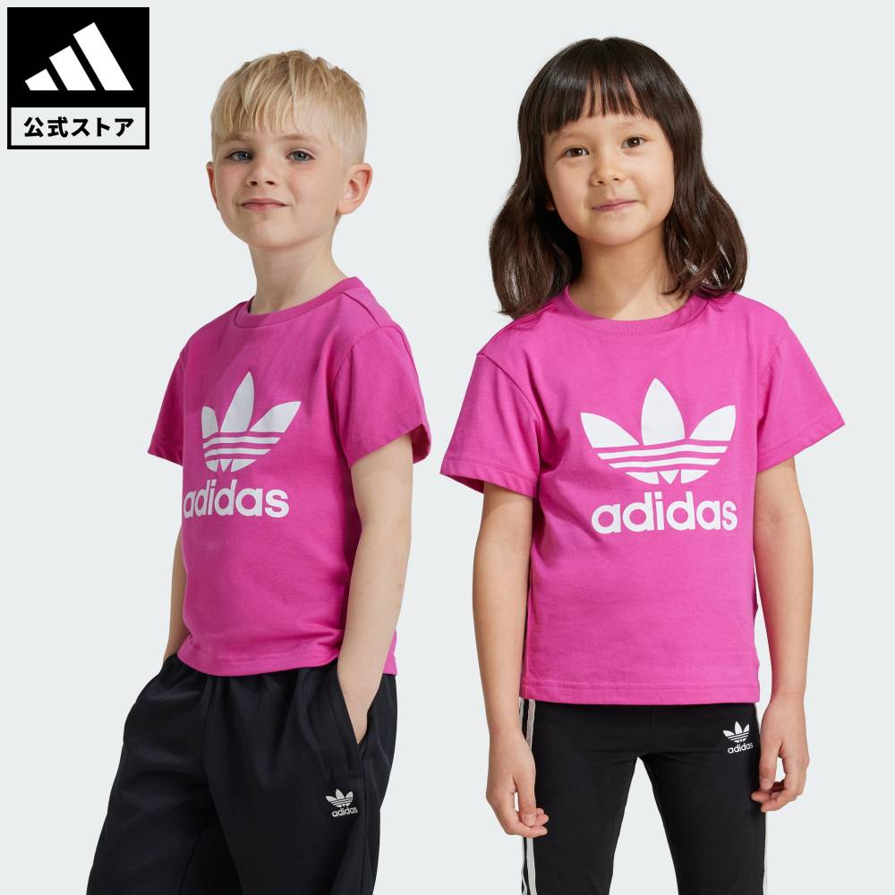 【楽天市場】【公式】アディダス adidas 返品可 ライフスタイル アディカラー トレフォイル 半袖Tシャツ キッズ オリジナルス キッズ ...