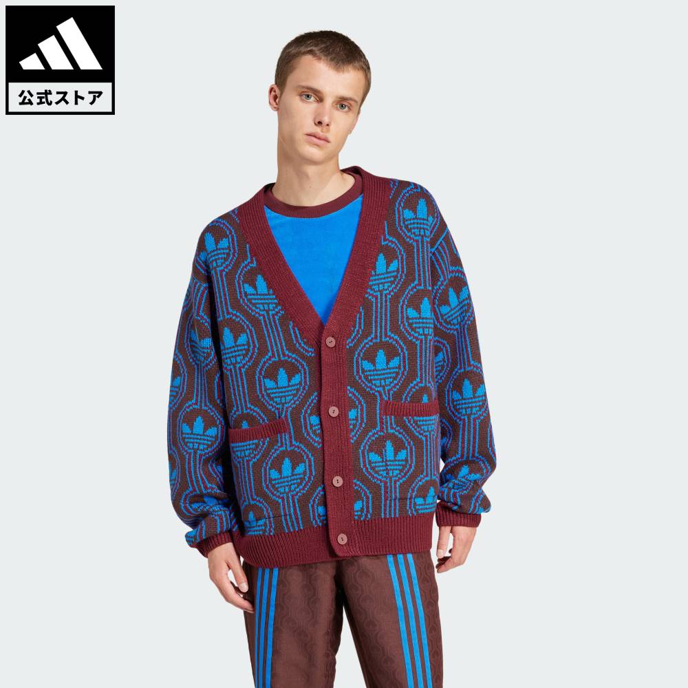 【楽天市場】【公式】アディダス adidas 返品可 ライフスタイル アディダス オリジナルス 70s トレフォイルカーディガン オリジナルス ...