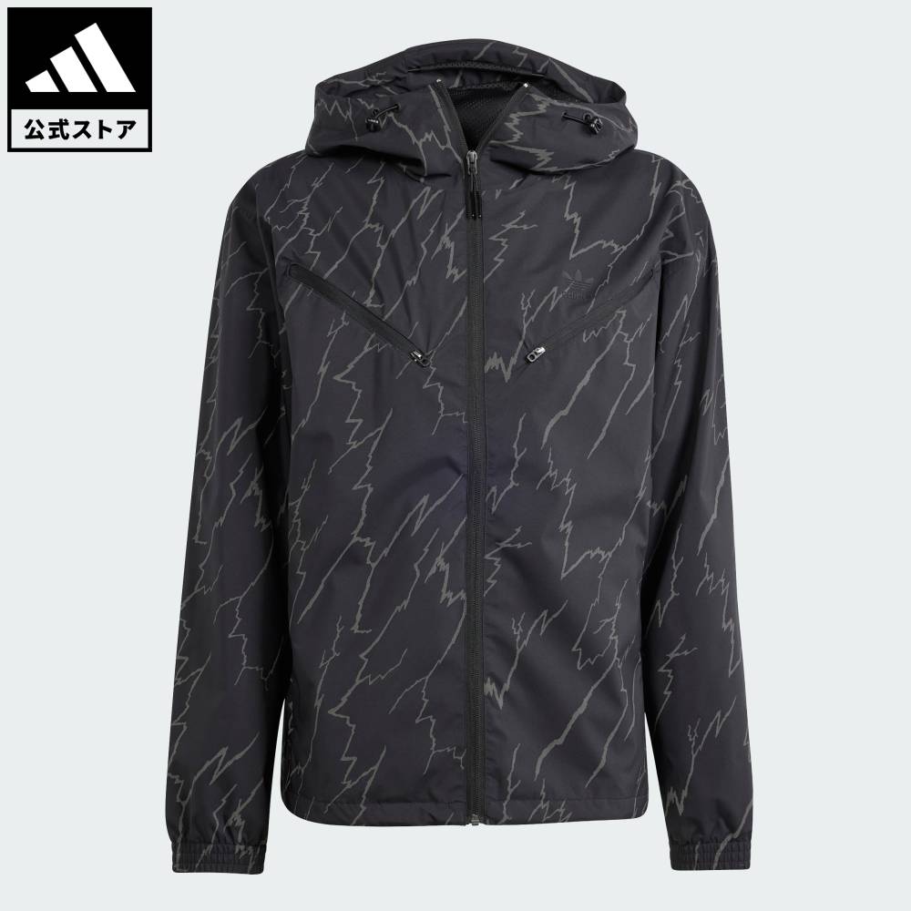 【楽天市場】【公式】アディダス adidas 返品可 ライフスタイル モントリオール 総柄プリント ウインドブレーカー オリジナルス メンズ ...