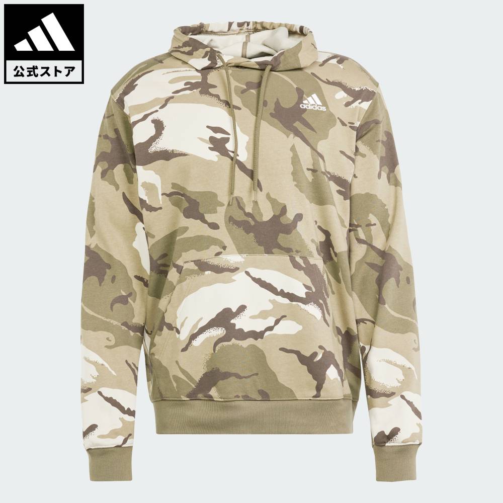 【楽天市場】【公式】アディダス adidas 返品可 ライフスタイル シーズナル エッセンシャルズ カモフラージュ パーカー スポーツウェア ...