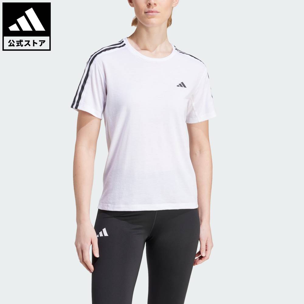 【楽天市場】【公式】アディダス adidas 返品可 ランニング オウン ザ ラン スリーストライプス 半袖Tシャツ パフォーマンス ...