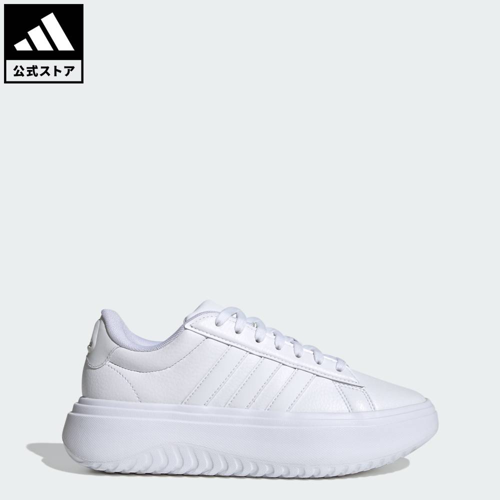 【楽天市場】 【公式】アディダス adidas 返品可 ライフスタイル グランドコート プラットフォーム / GrandCourt ...