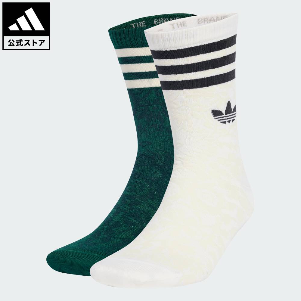 【楽天市場】 【公式】アディダス adidas 返品可 ライフスタイル adidas Originals × Liberty London クルーソックス2足組 オリジナルス レディース ...