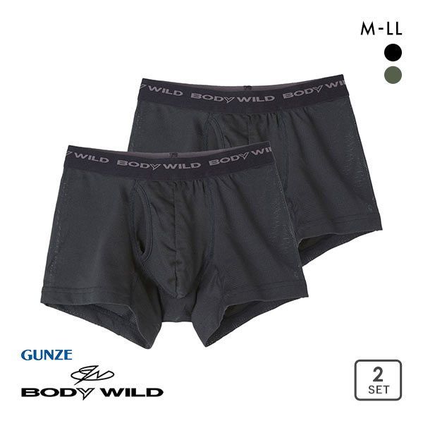 【楽天市場】20％OFF【メール便(30)】 グンゼ GUNZE ボディワイルド BODY WILD ボクサーパンツ 2点セット メンズ 吸汗速乾 メッシュ BWB084J ADIEU 全2色 ...