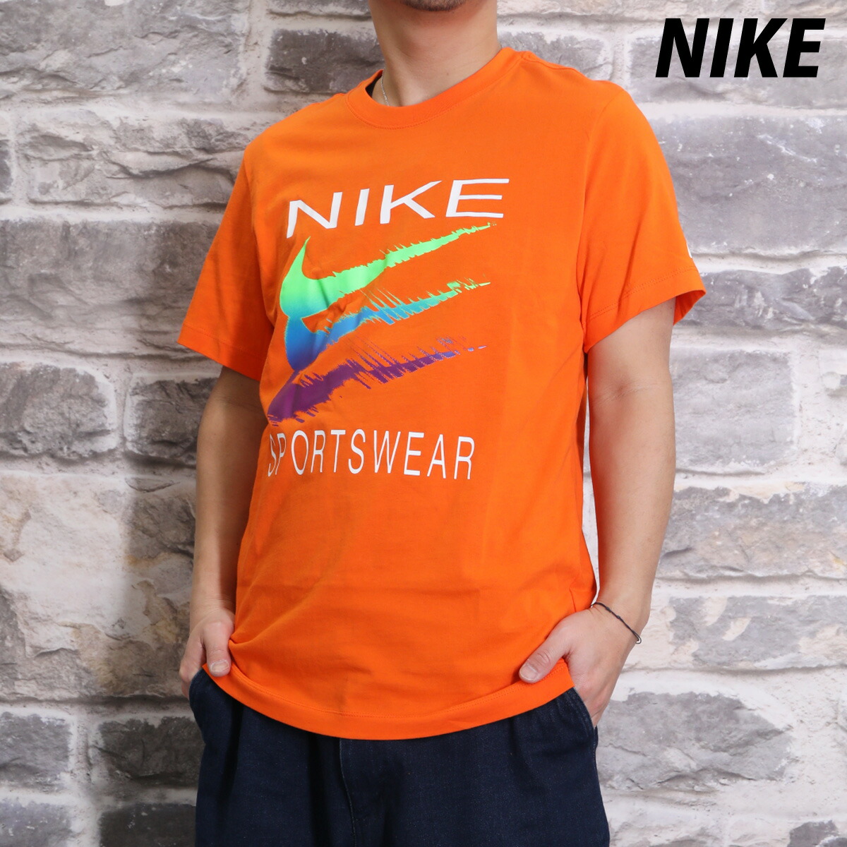 【楽天市場】【マラソン最大2000円OFFクーポン】 ナイキ 半袖 Tシャツ 上 メンズ NIKE コットンTシャツ 綿00% スポーツウェア ...