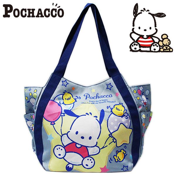 【楽天市場】ポチャッコ プリントバルーンバッグ 24 レディース キッズ カバン：雑貨Shop アド