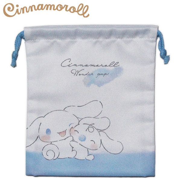 【楽天市場】シナモロール マチ付き巾着 24 レディース キッズ 小物入れ：雑貨Shop アド