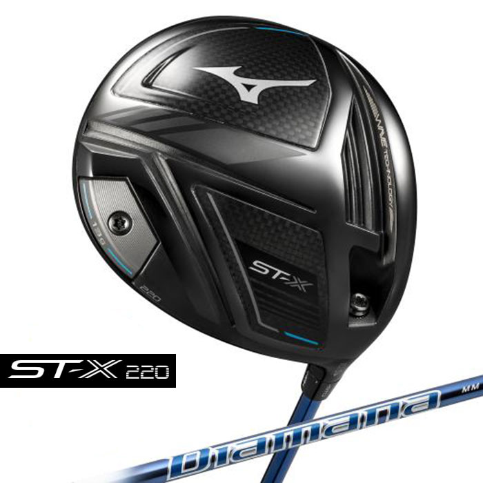 【楽天市場】MIZUNO GOLF -ミズノ- ST-X 220 ドライバー Diamana MM D カーボンシャフト 【5KJTB49651】：アドバンススポーツ