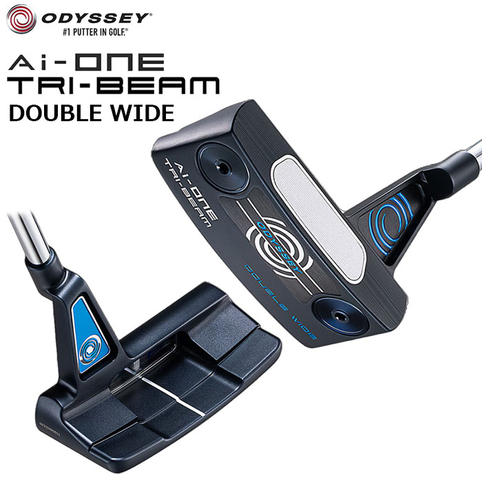 【楽天市場】ODYSSEY Ai-ONE TRI-BEAM DOUBLE WIDE パター 日本仕様STROKE LAB 90 スチール ...